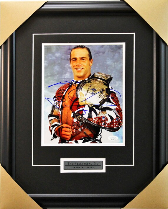Shawn Michaels Signed Autograph WWE WWF Wrestling 8x10 Framed - Etsy