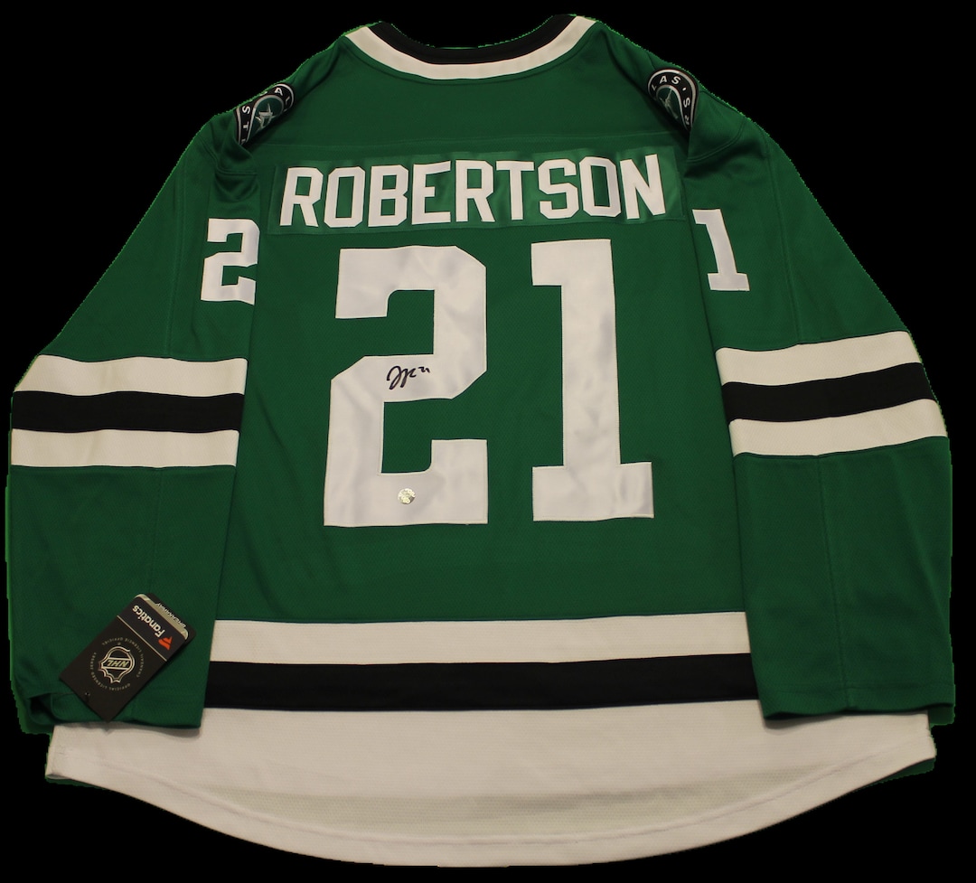 Jason Robertson Signed Autograph Dallas Stars Jersey - Etsy