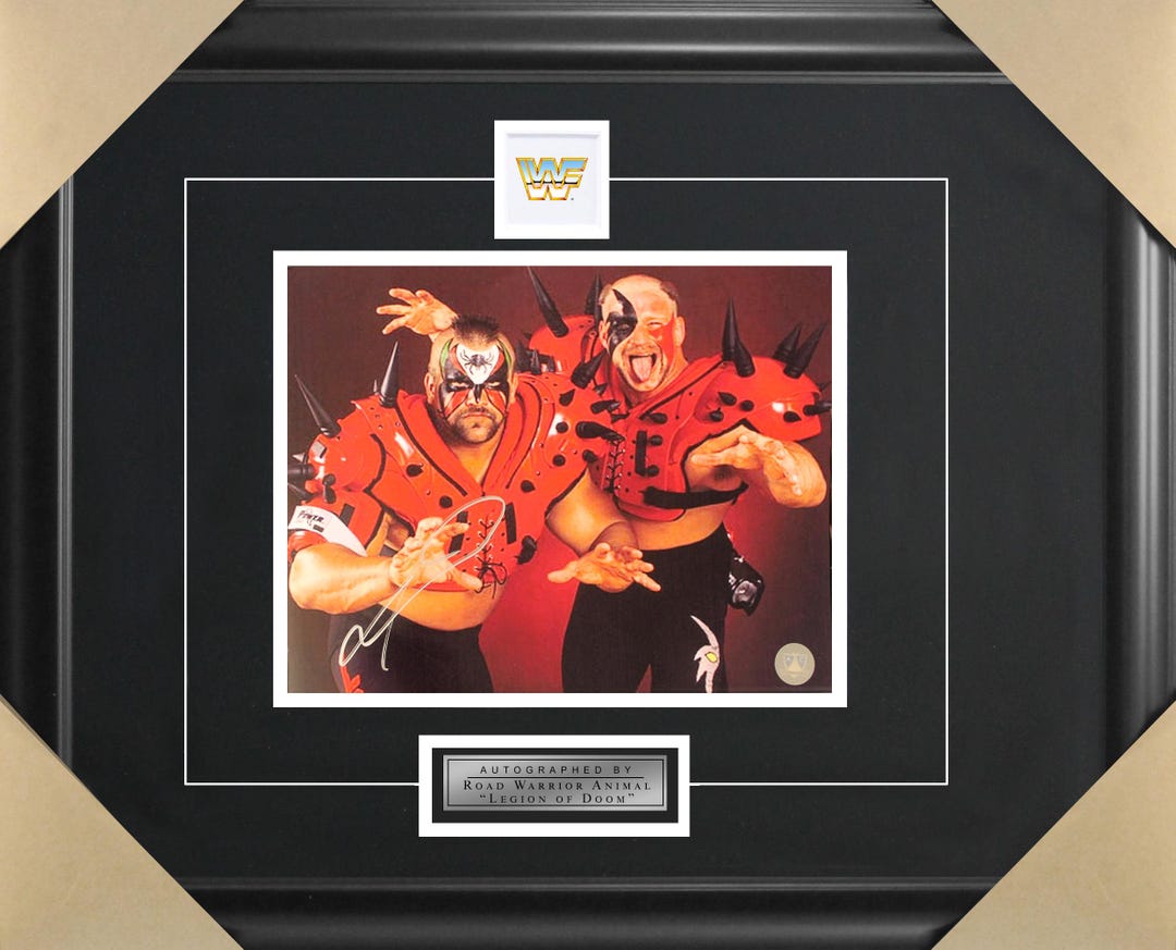 Animal Signed Autograph WWF WWE Legion of Doom LOD Wrestling 8x10 ...