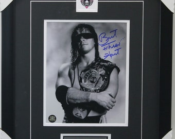 Autographed Bret the Hitman Hart 11x14inch Framed Photo With - Etsy