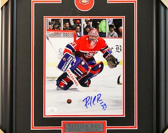 Patrick Roy Signed Montreal Canadiens Autographed 8x10 Photo. Includes ...