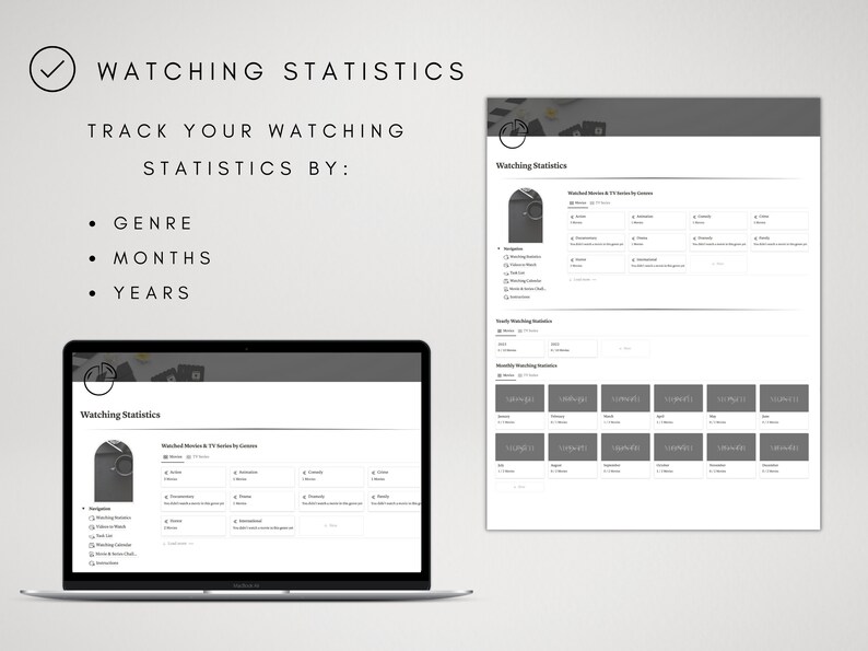 Digital Notion Movie & TV Show Tracker | Actor List | Watching ...