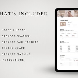 Notion Template | Notion Project Management Template | Digital Project ...