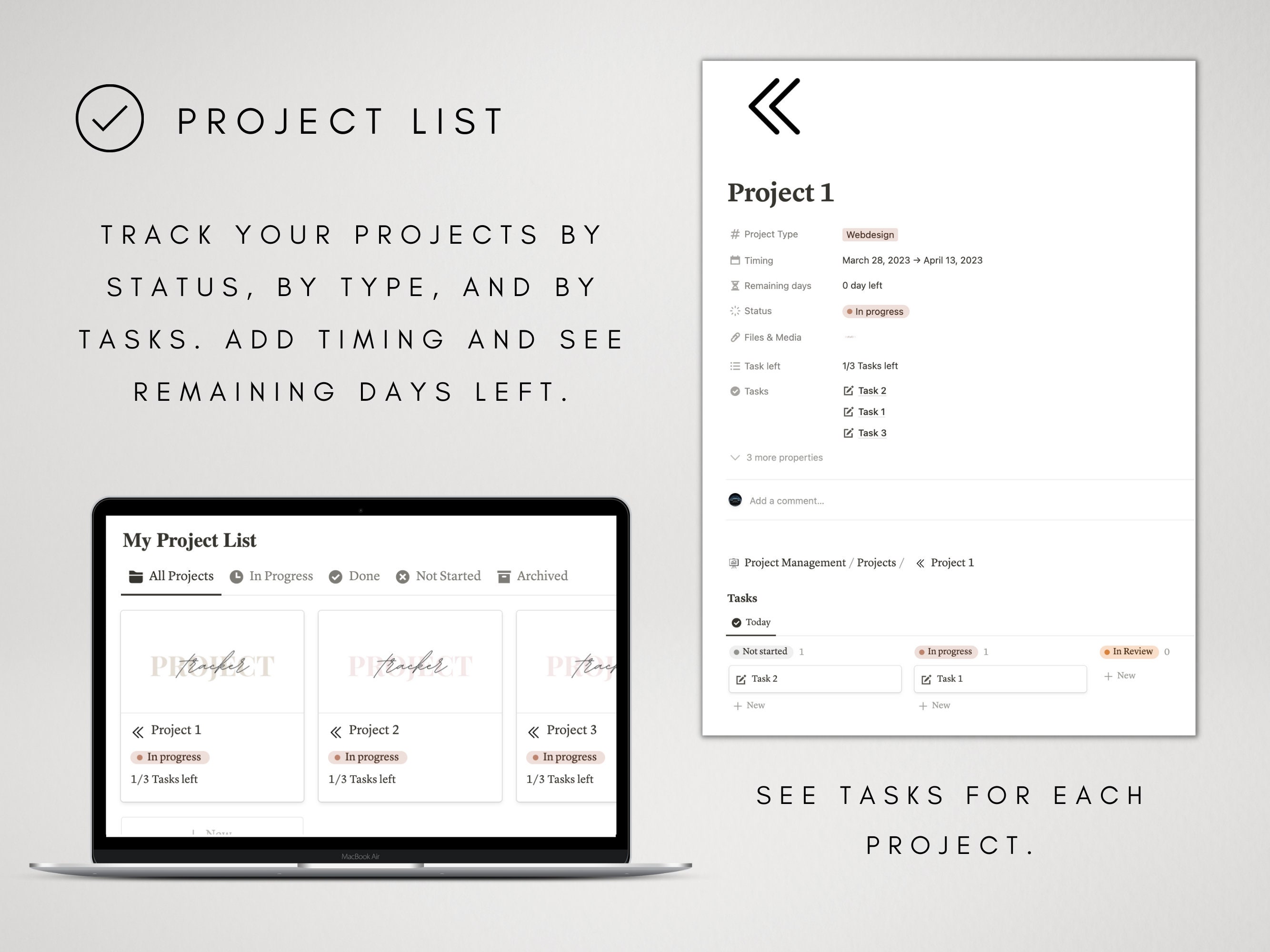 Notion Template | Notion Project Management Template | Digital Project ...