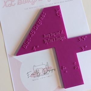 XL Boxy Bag Tool Bag Making Tool Bag Making Ruler XL Bags - Etsy