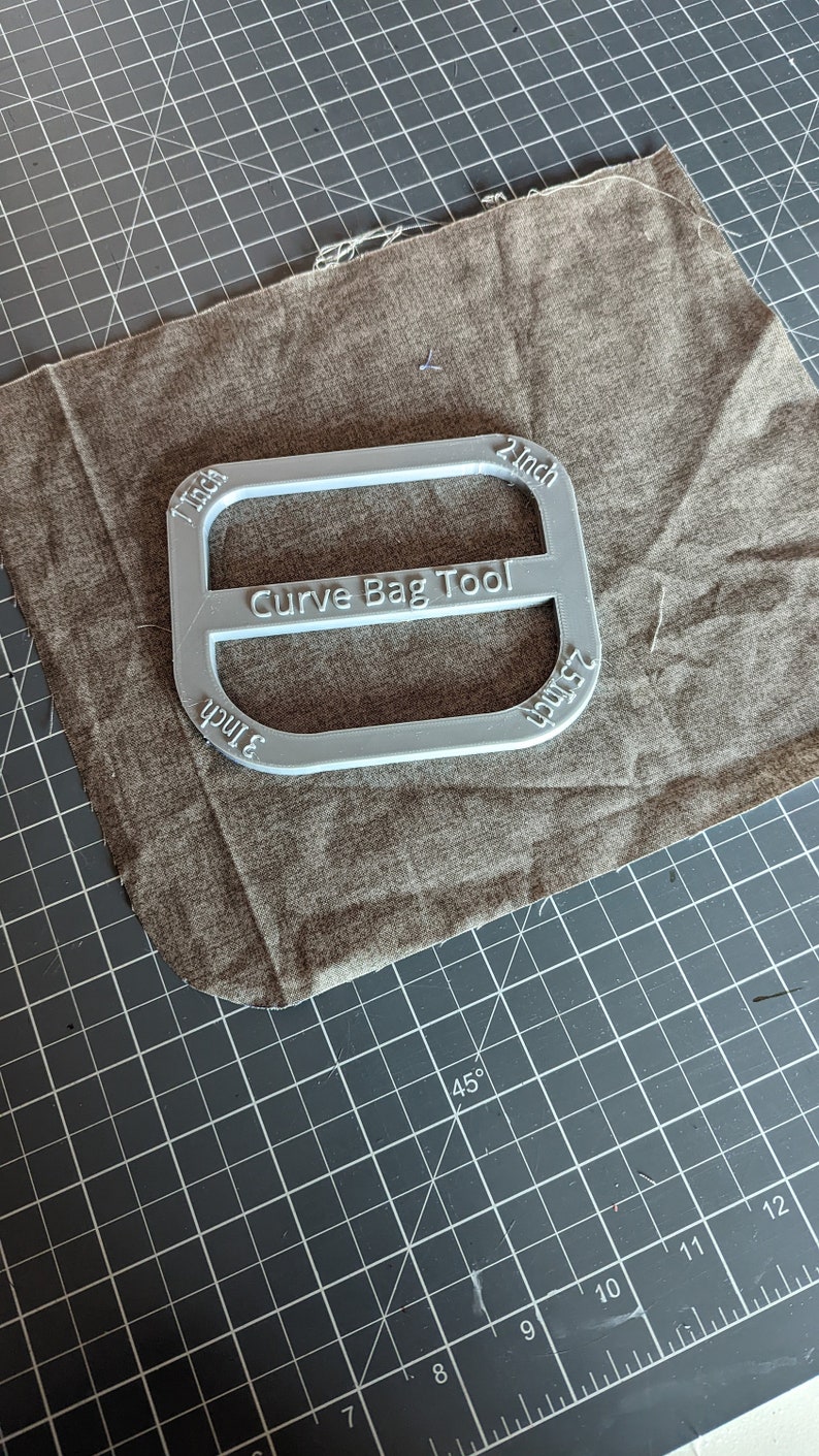 Curved Corner Tool Curved Bag Ruler Curved Corner Tool Bag - Etsy