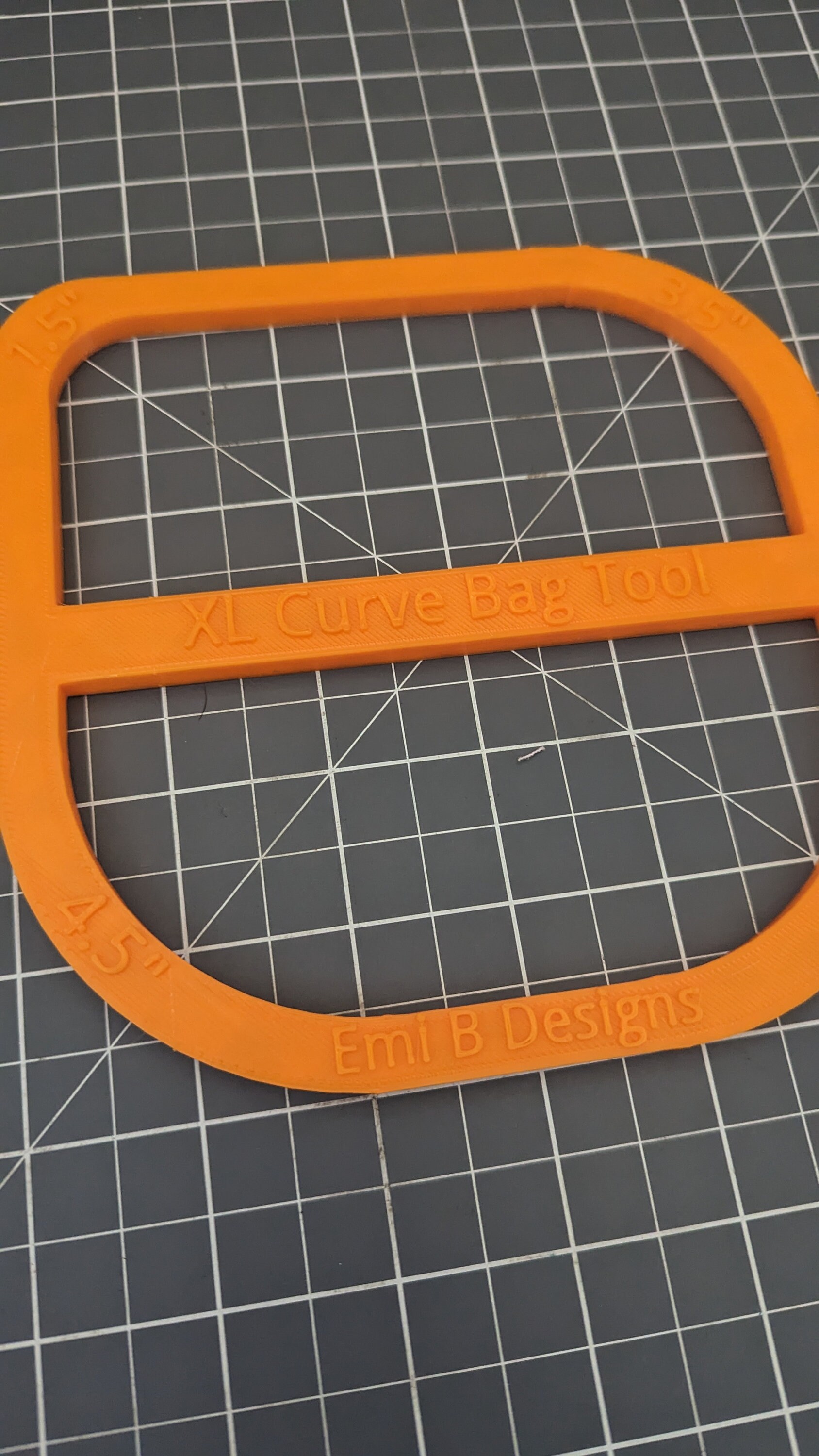 XL Curved Corner Tool Curved Bag Ruler Curved Corner Tool Bag Making ...