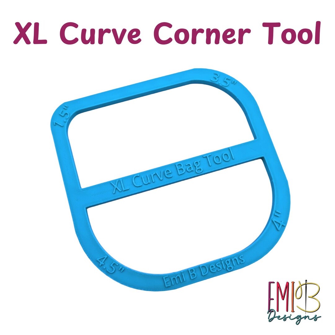 XL Curved Corner Tool Curved Bag Ruler Curved Corner Tool Bag Making ...