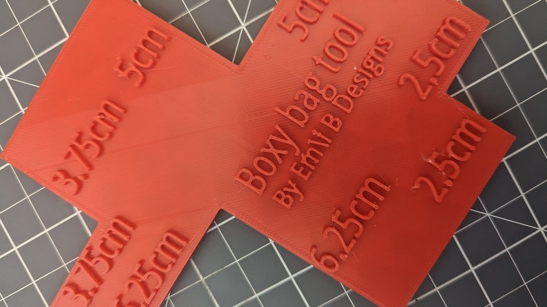 Metric Boxy Bag Tool Bag Making Ruler Bag Making Tool Make - Etsy