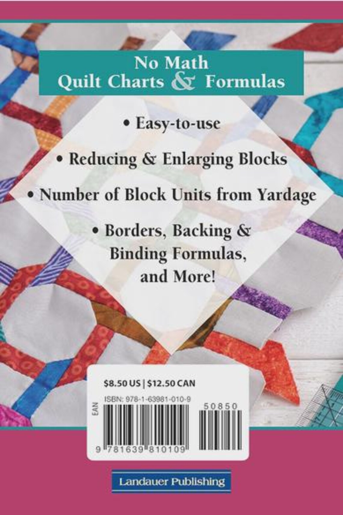No Math Quilt Charts & Formulas - Etsy