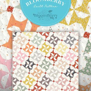 NEW** Bluebird Patterns Bloomberry Quilt Pattern - PAPER Pattern - Etsy