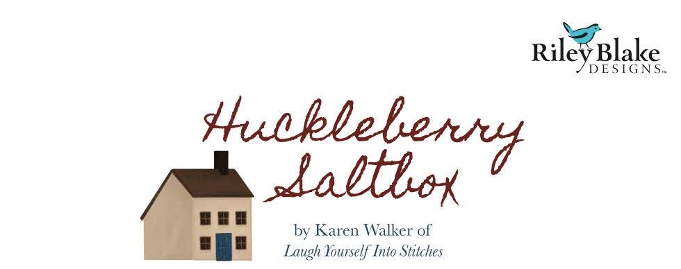 Huckleberry Saltbox Tile Brown C14352 by Karen Walker for Riley Blake ...
