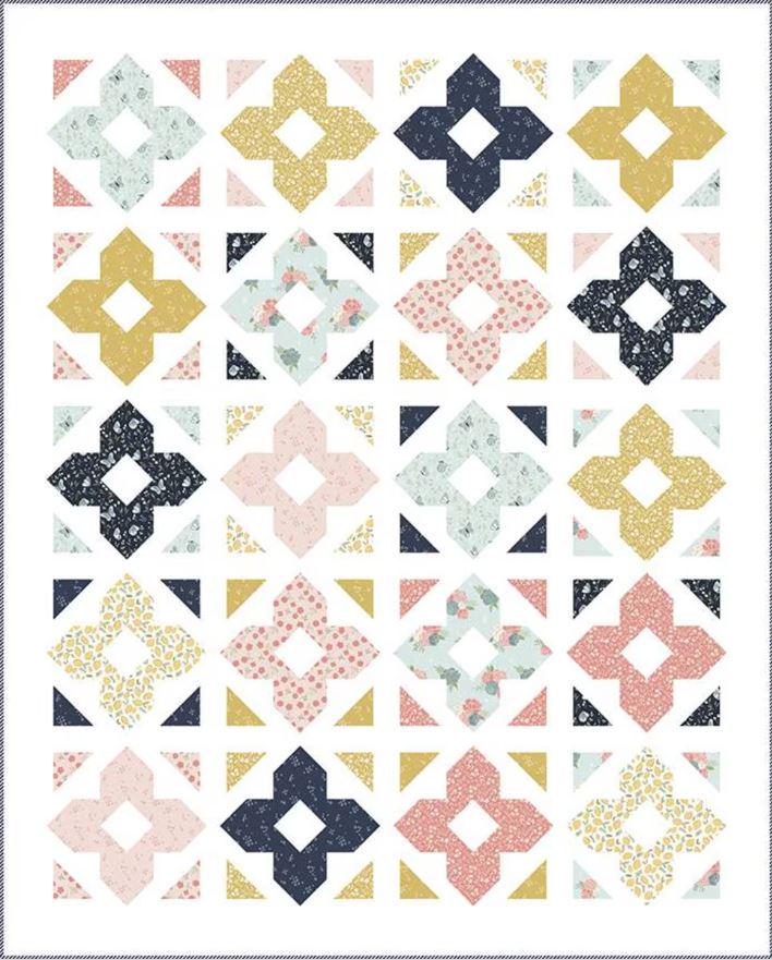 Luminaries Quilt Pattern-a Cotton and Joy Pattern- Paper Pattern - Etsy