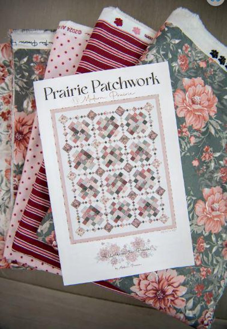 Just In**modern Prairie Prairie Patchwork Quilt Boxed Kit - Etsy