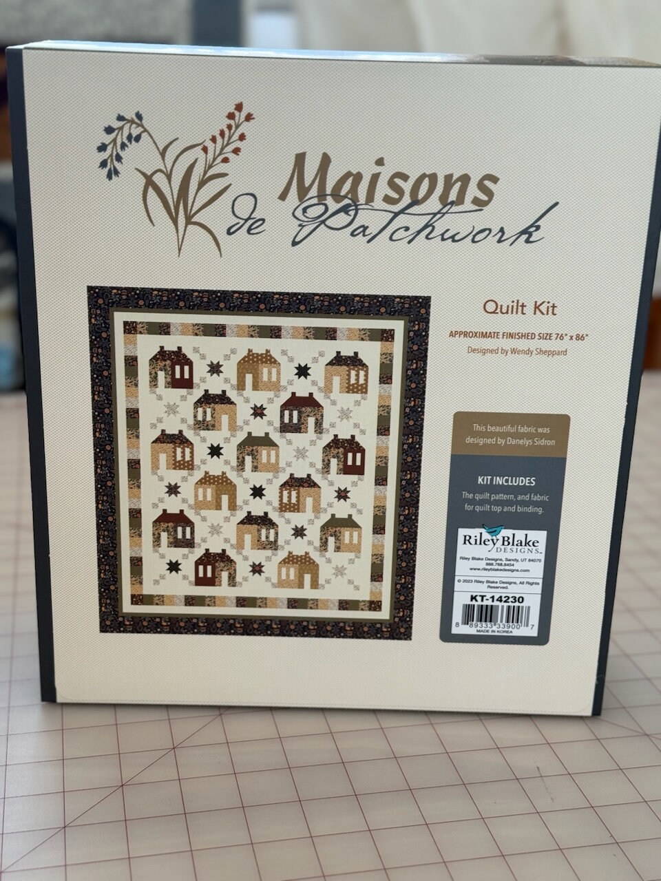 Maisons De Patchwork Boxed Quilt Kit by Wendy Sheppard - Etsy