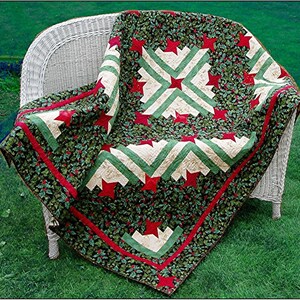 10 Inch Finished Log Cabin Quilt Block Pattern Foundation Paper Piecing ...