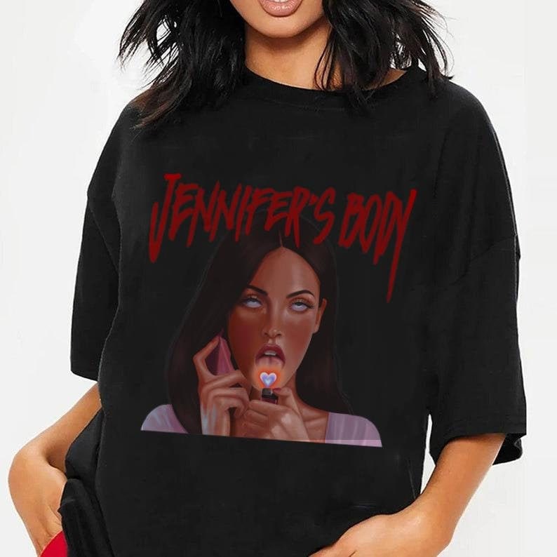 Jennifers Body Classic T-shirt Jennifer's Body Shirt Scary Movie Print ...
