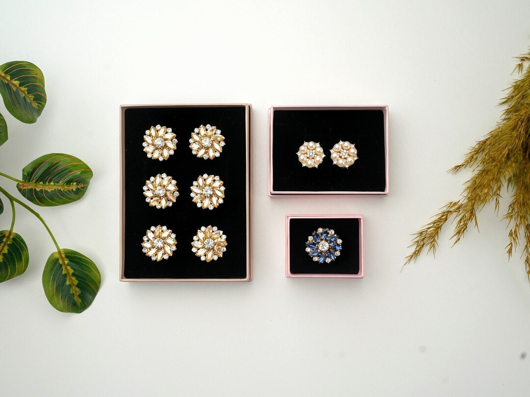 Customized Shirt Buttons Cover - Wedding Jewelry Sets - Button Cover ...