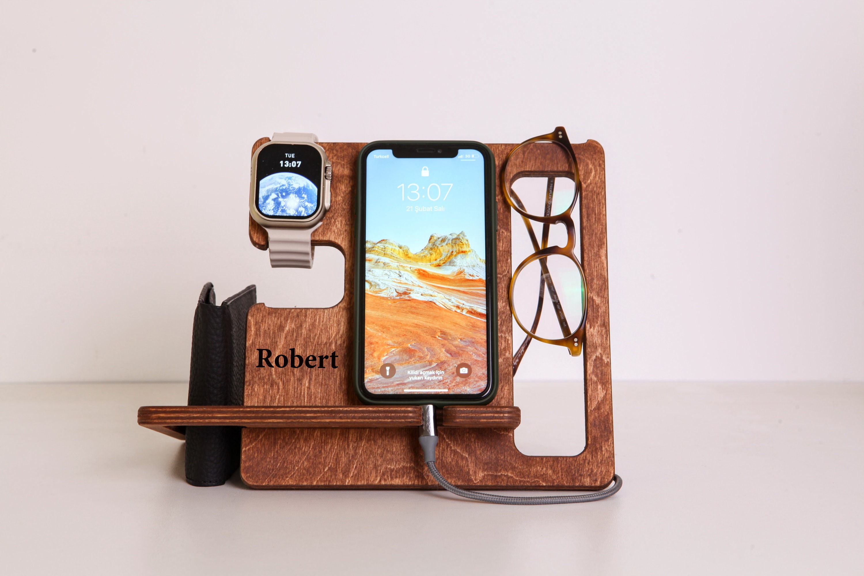 Custom Desk Organizer New Job Gift Office Decor for Men - Etsy