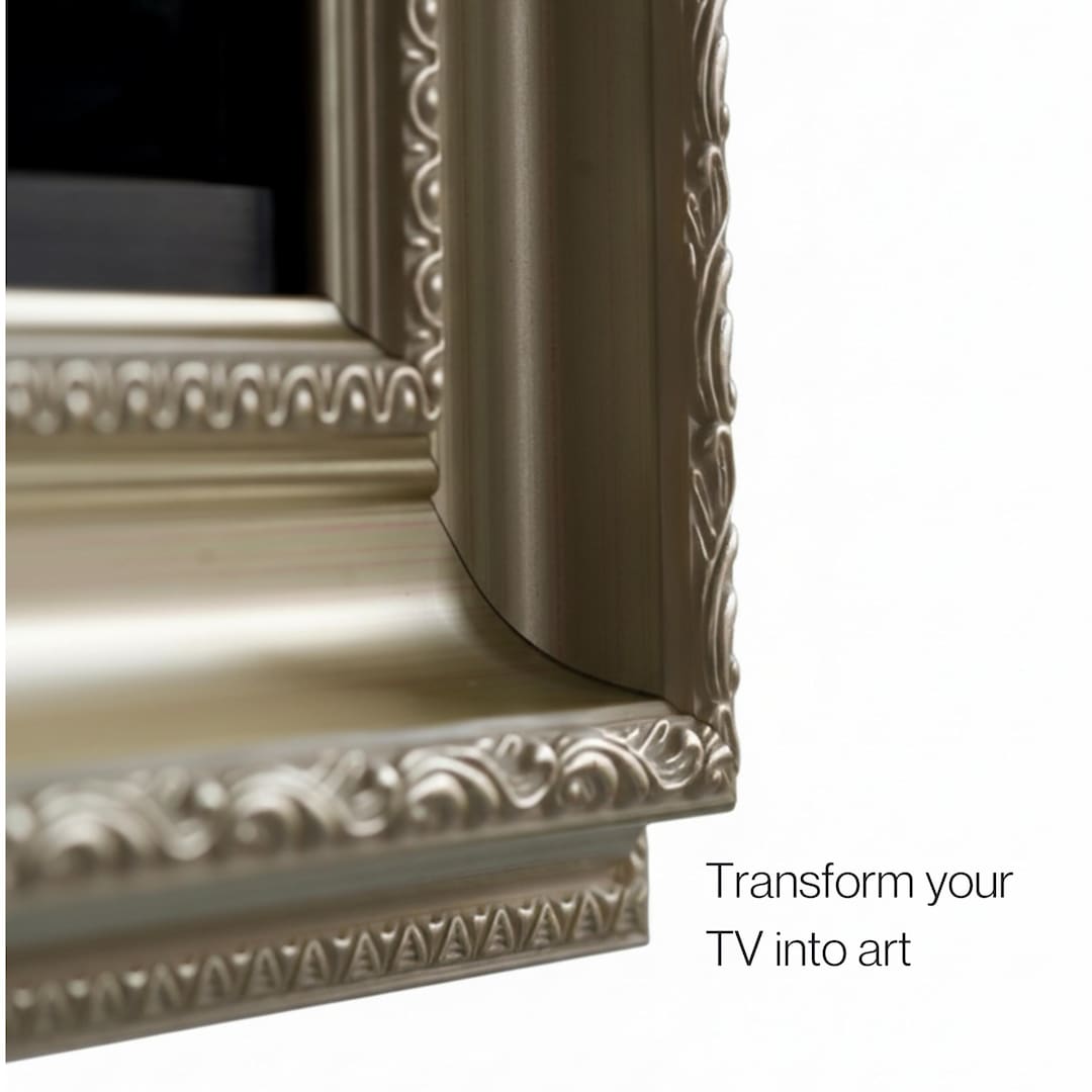 Custom TV Frame for Samsung Frame Tv – Decorative Bezel for TCL ...