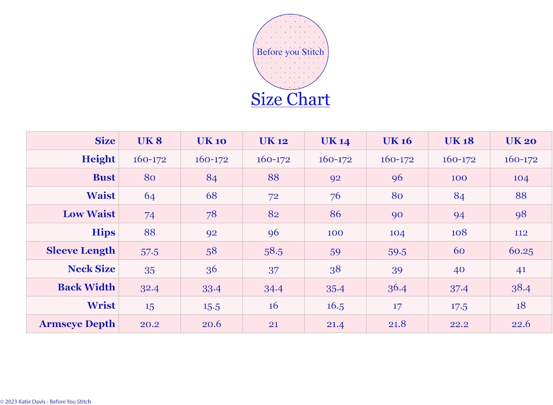 Size 8 - 1/2 Scale and 1/4 Scale Block Patterns Pack - Etsy