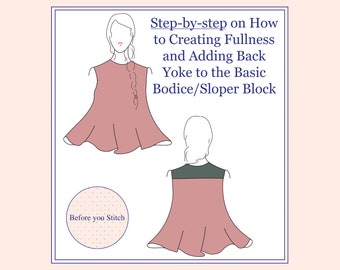 Back Yoke Bodice - Etsy