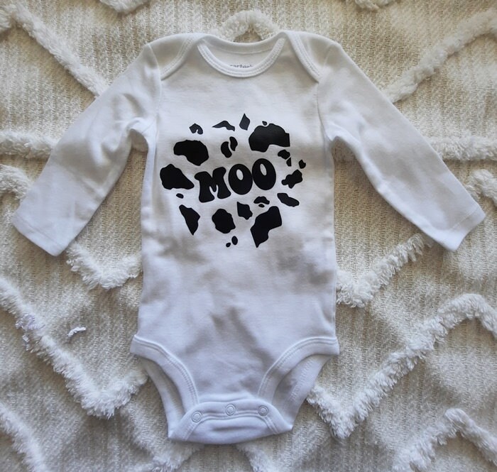 Moo Cow Pattern,baby Gift Set, Hello World Muslin Bag, Moo Cow Pattern ...