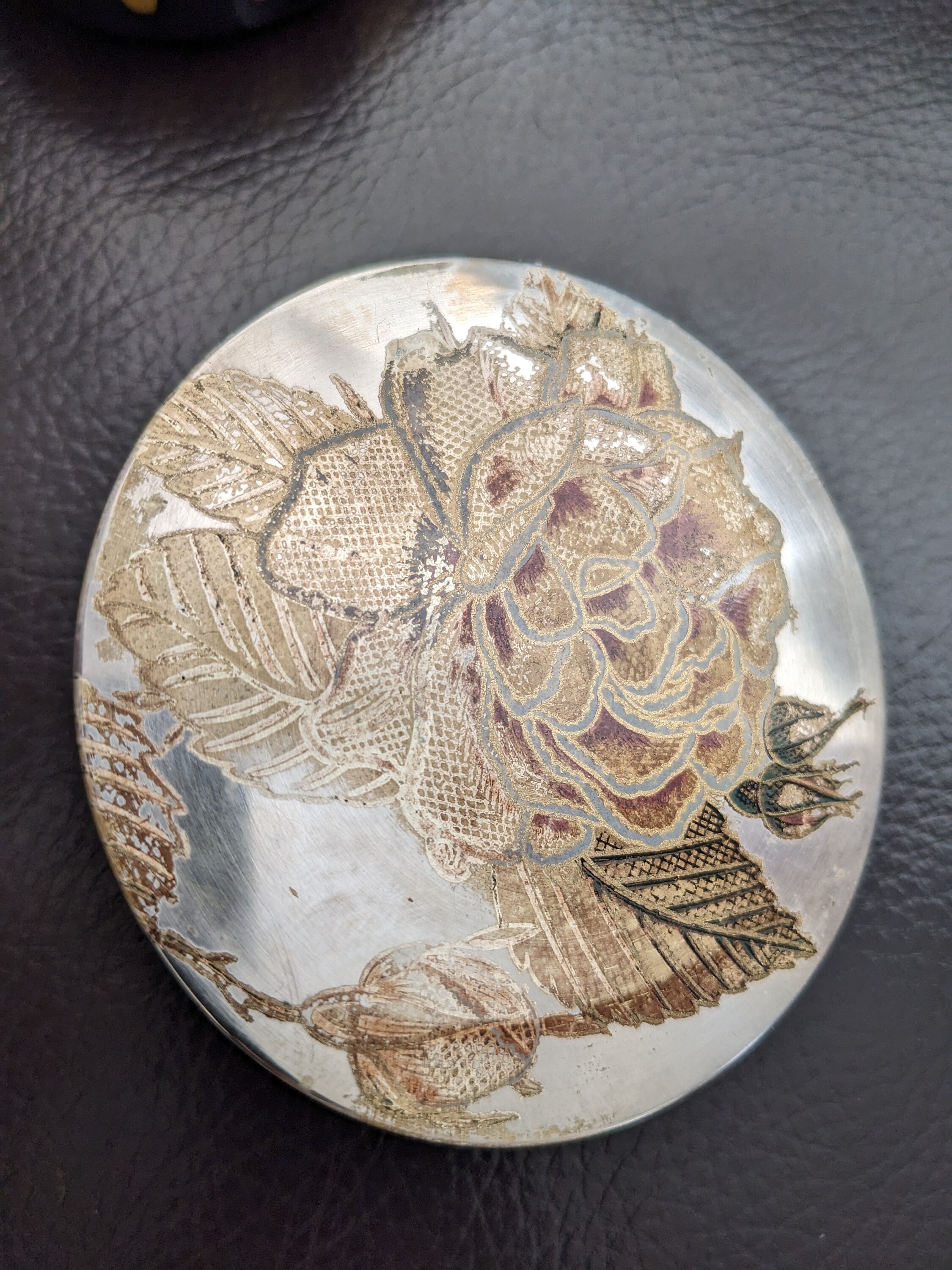 Vintage 1950's Vanity Fair Powder Compact Beauty Glamour - Etsy