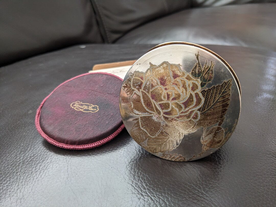 Vintage 1950's Vanity Fair Powder Compact Beauty Glamour - Etsy UK
