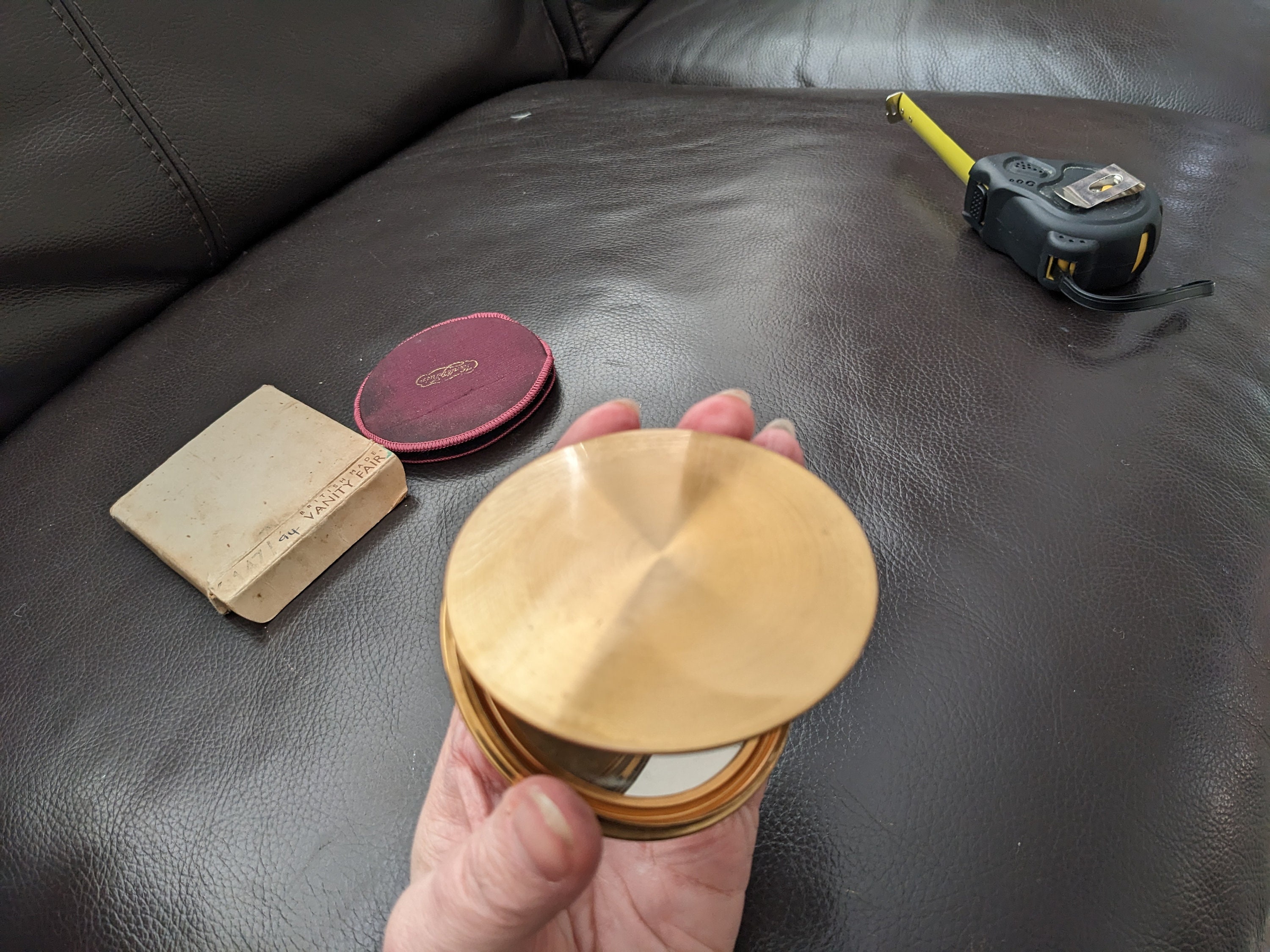 Vintage 1950's Vanity Fair Powder Compact Beauty Glamour - Etsy UK