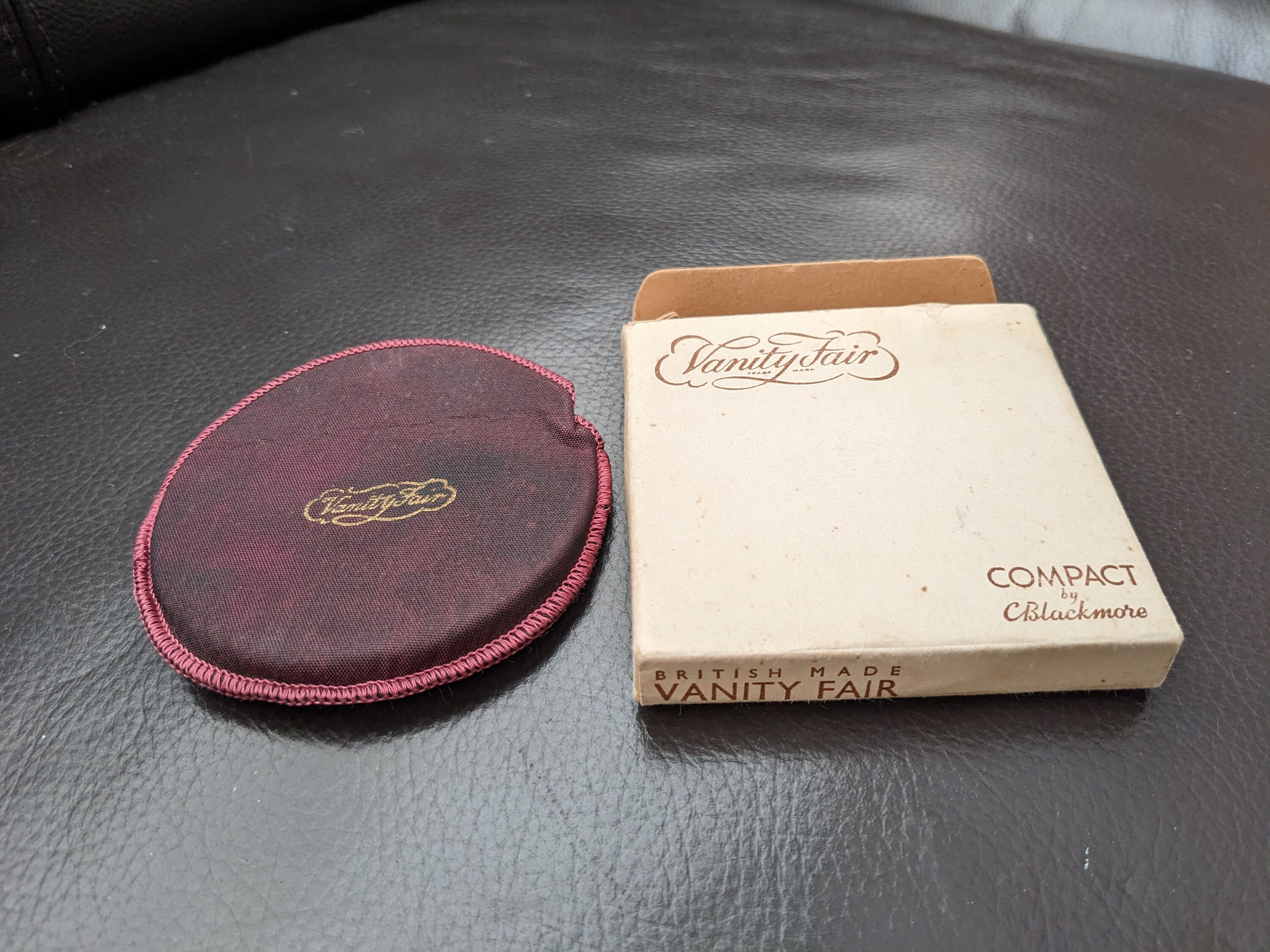 Vintage 1950's Vanity Fair Powder Compact Beauty Glamour - Etsy