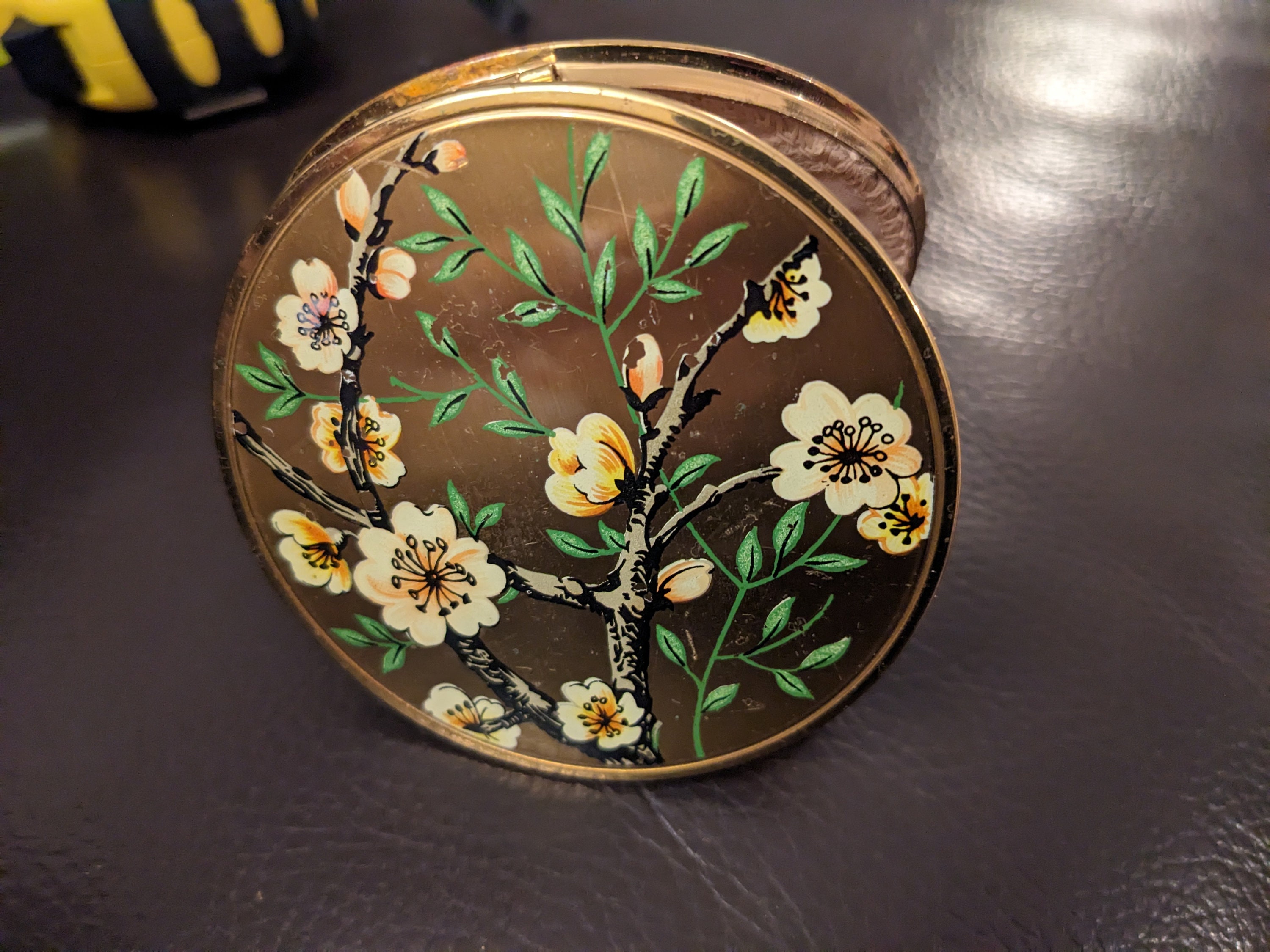 Vintage Regent of London Cherry Blossom Powder Compact - Etsy UK