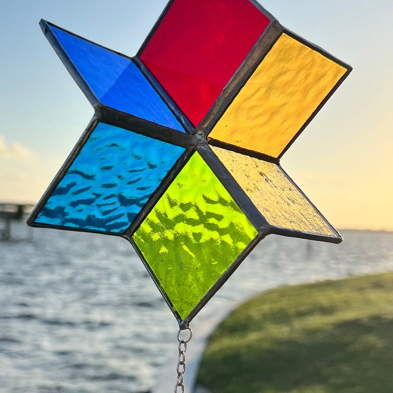 Stained Glass Spinners - Etsy
