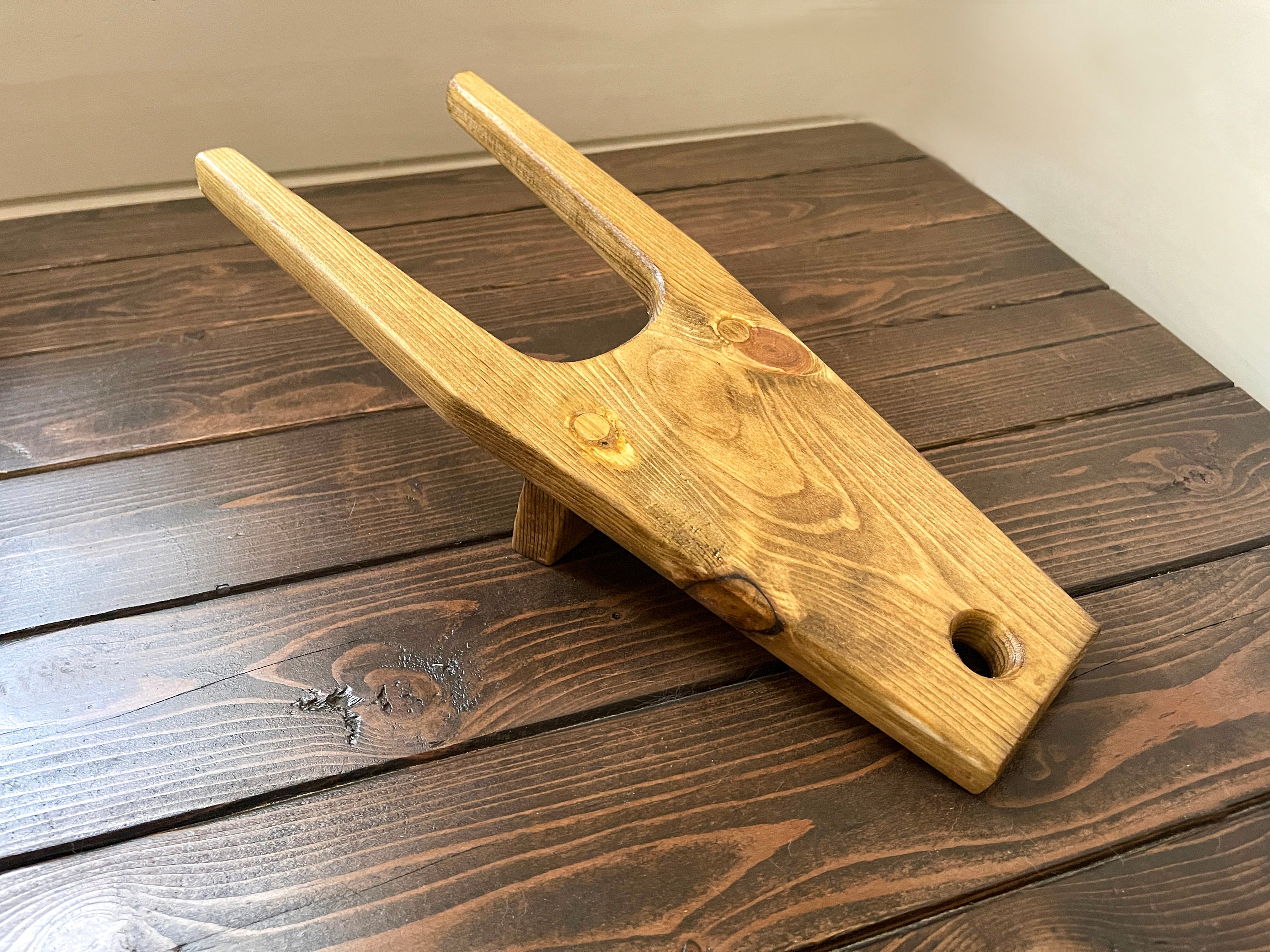 The big Jack Boot Jack Boot Jack Wood Hand Made Boot Remover Boot Puller Boot Accessory Boot ...