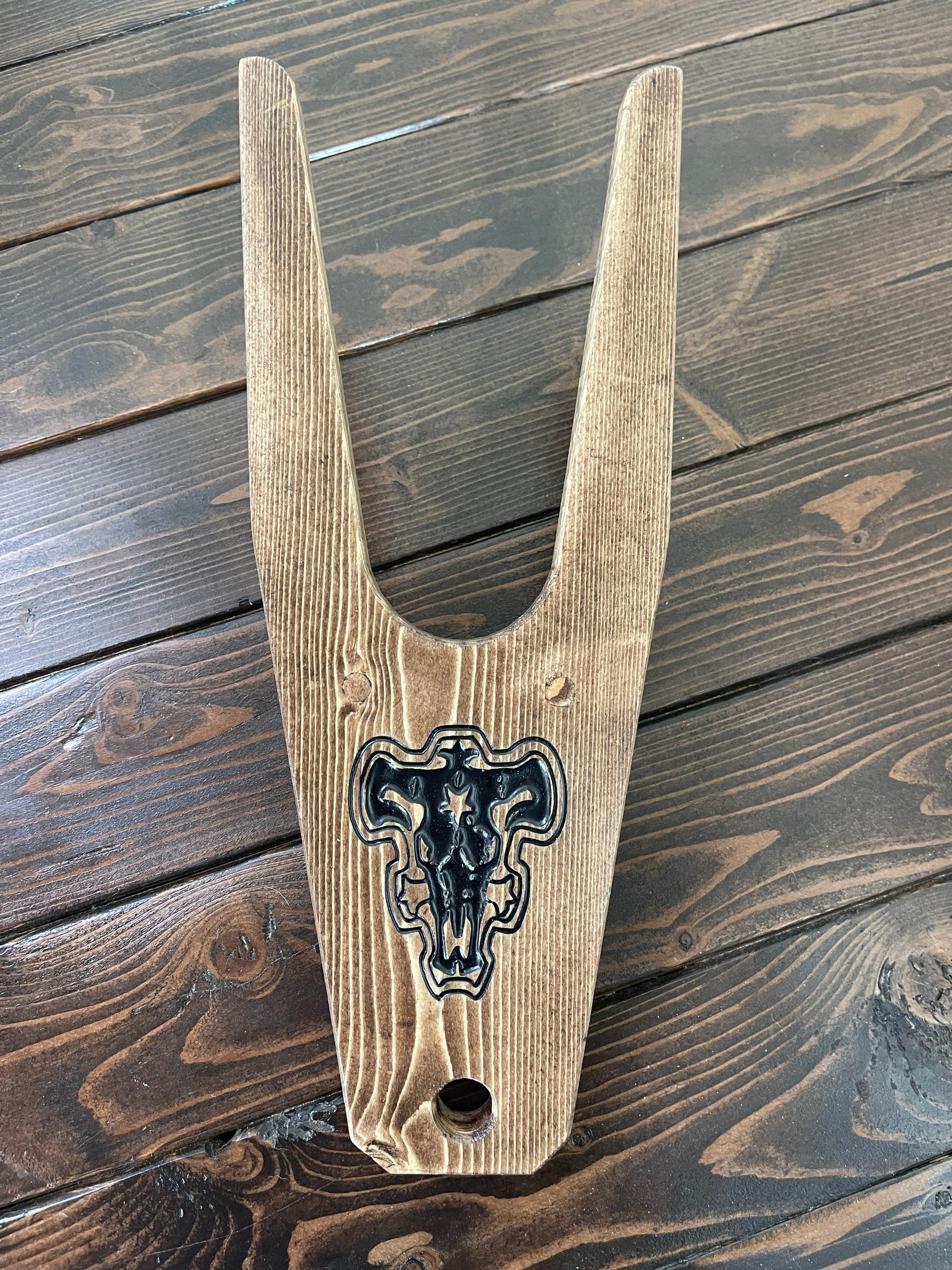 The big Jack Boot Jack Boot Jack Wood Handmade Boot Remover Boot Puller ...