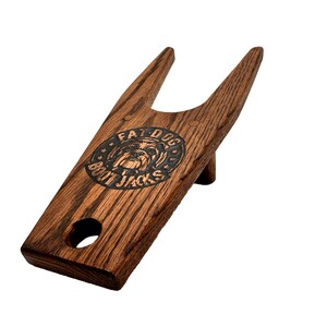 Solid Oak Boot Jack Customized Wood Boot Jack One Size Fits All ...