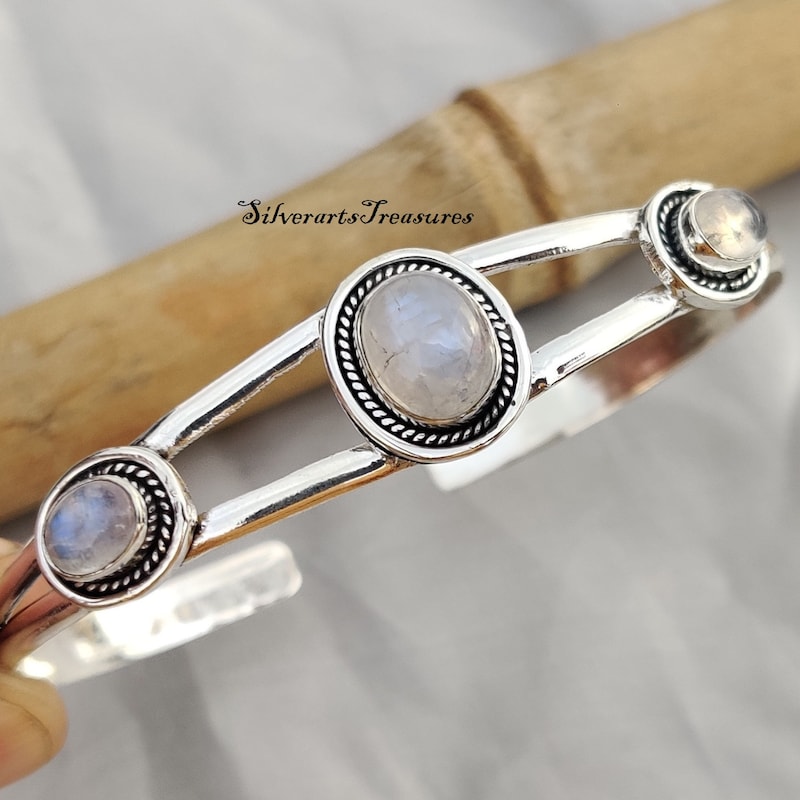 Stone Bangles - Etsy