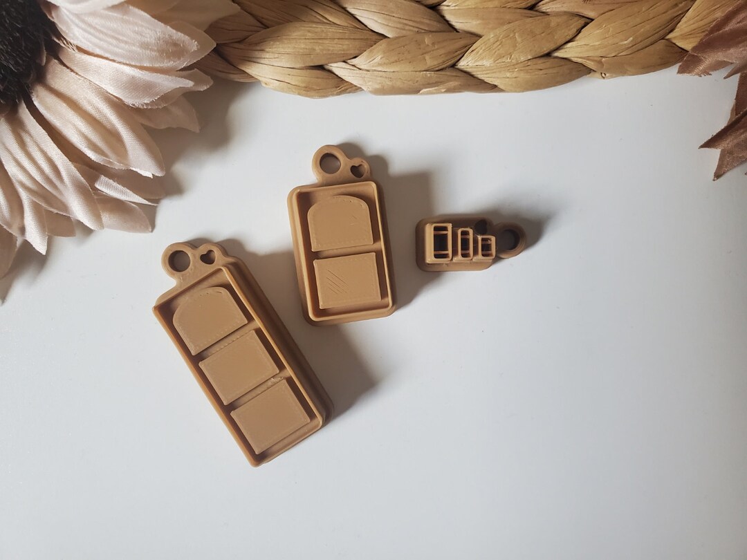 Bookshelf Polymer Clay Cutter, With Books Cutter, Earring Cutter ...