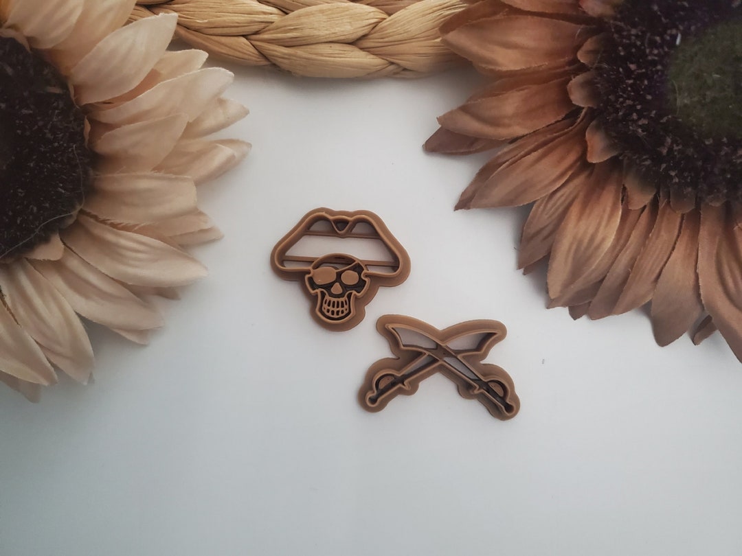 Pirate Polymer Clay Cutter, Cute Cutter, Earring Cutter, Jewelry Making ...