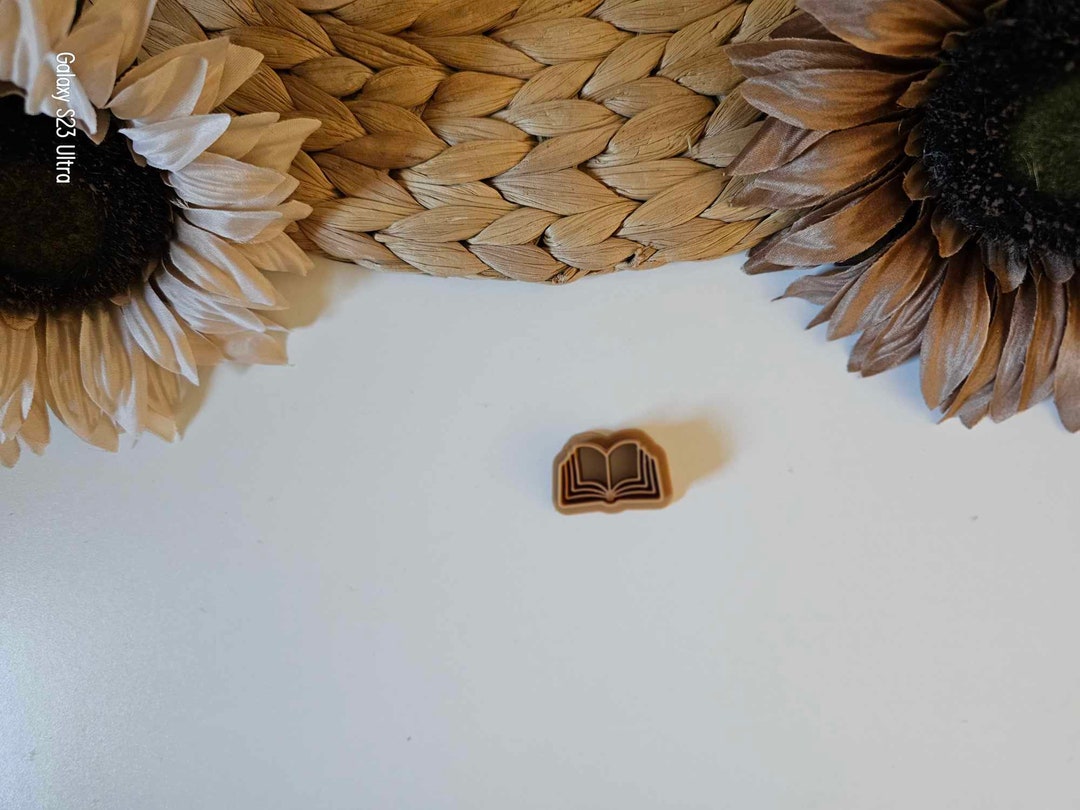 Open Book Polymer Clay Cutter, Fall Cutter, Earring Cutter, Jewelry ...