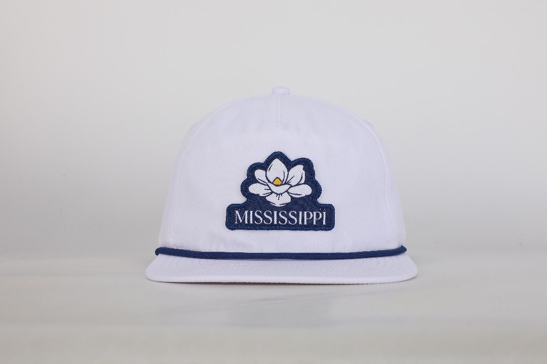 Magnolia State Rope Hat - Mississippi - White - Etsy