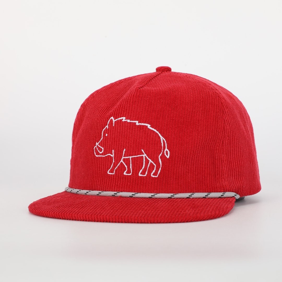 Cardinal Boar Rope Hat Corduroy - Etsy