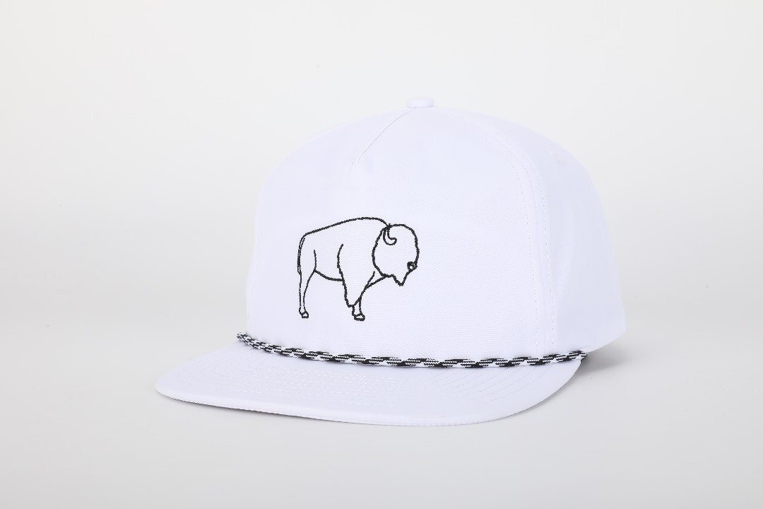 Buffalo Rope Hat - White Poly - Etsy