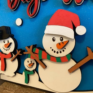 DIGITAL FILE Snowman Sliding Christmas Countdown Calendar - Etsy