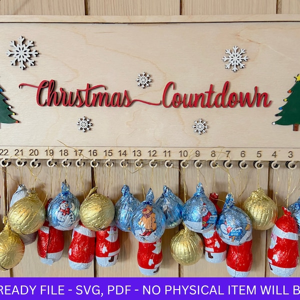 Christmas Countdown - Etsy