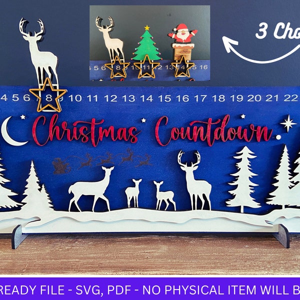 Christmas Countdown - Etsy