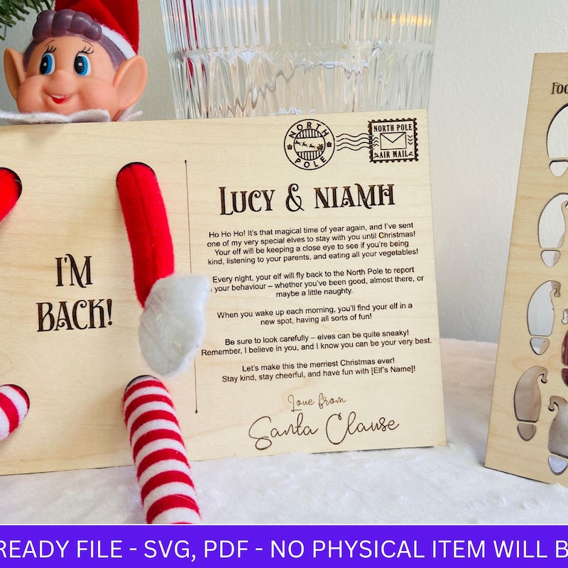 Elf Laser File Props - Etsy