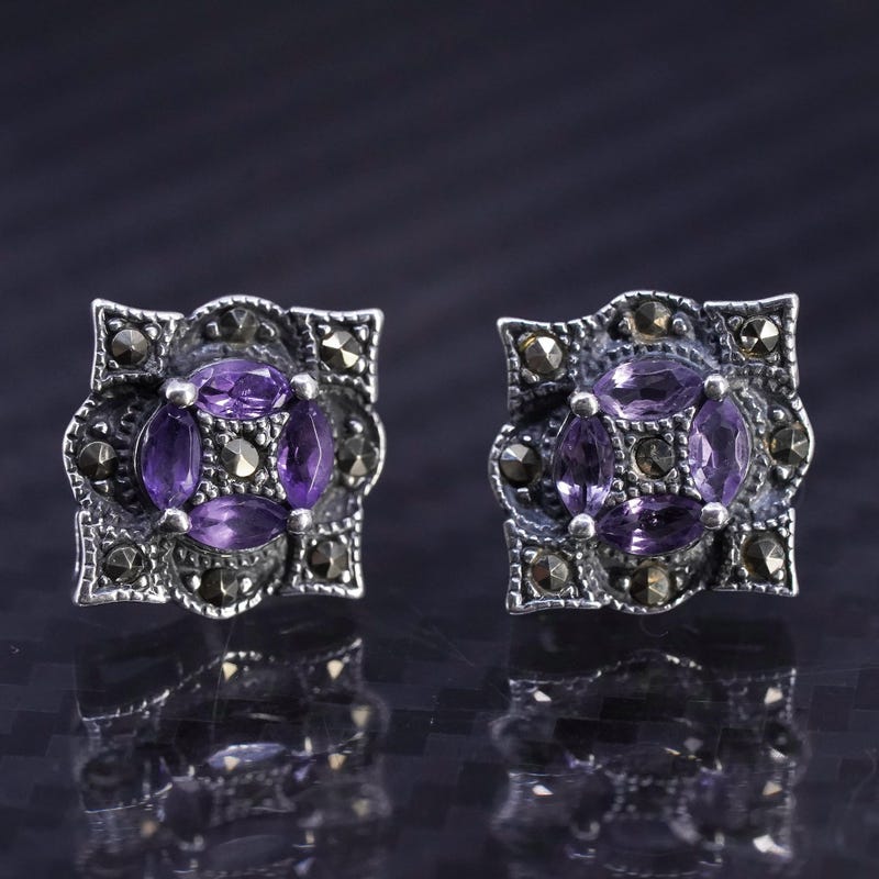 Judith Jack Earrings - Etsy