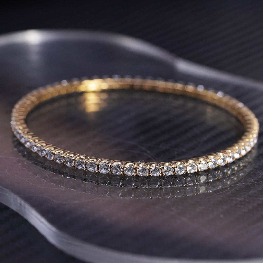 8”, Vintage Korean Vermeil Gold Over Sterling Silver 925 Slide on ...