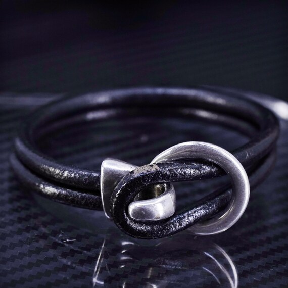 6.5”, vintage Mexican 925 Sterling 925 Silver handmad… - Gem